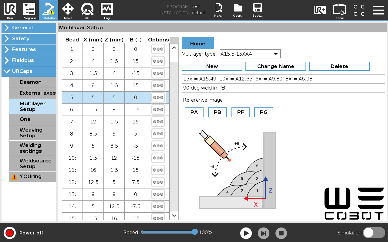 Multilayer Weld Feature | WeCobot Welding Solutions